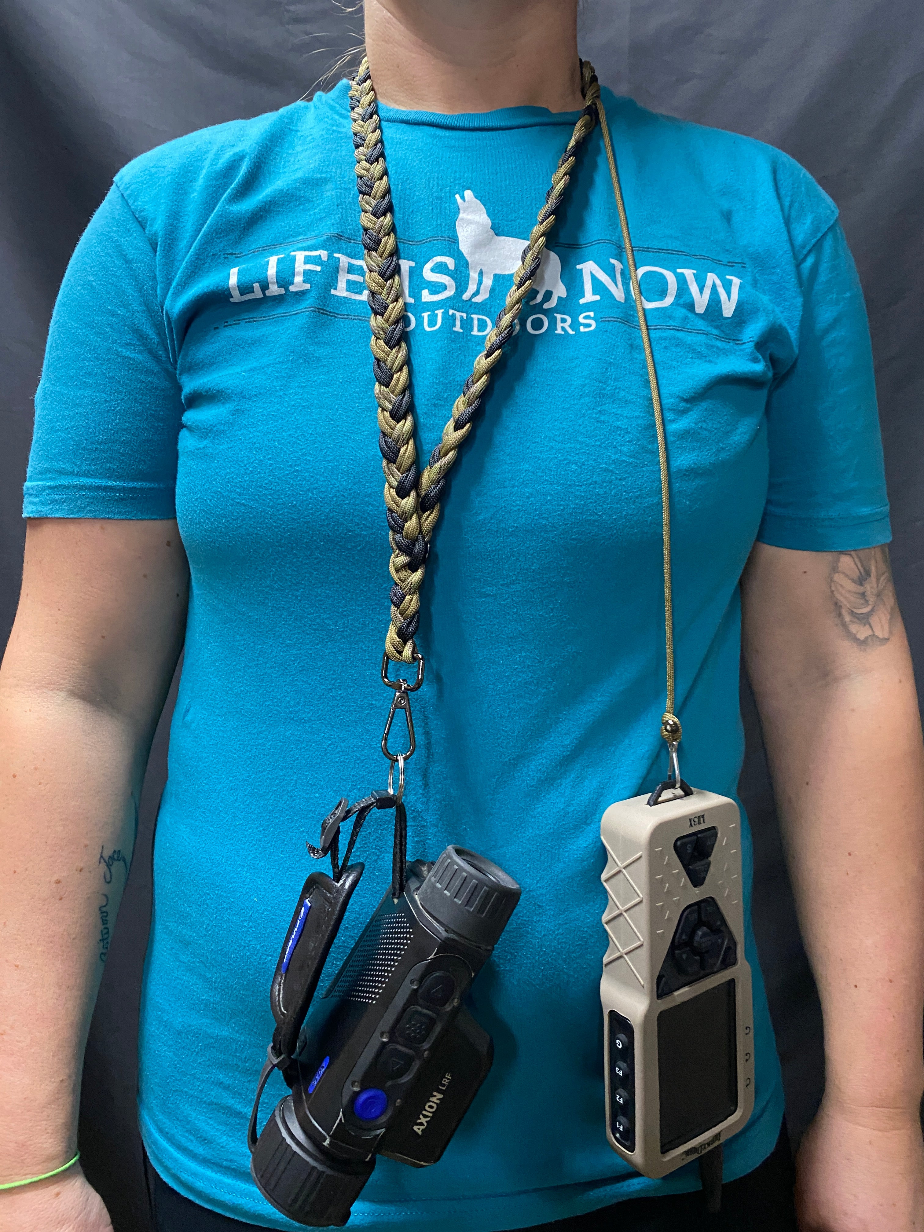 Custom Braided Paracord Lanyard w/ Extra Lead – Life is Now Outdoors LLC